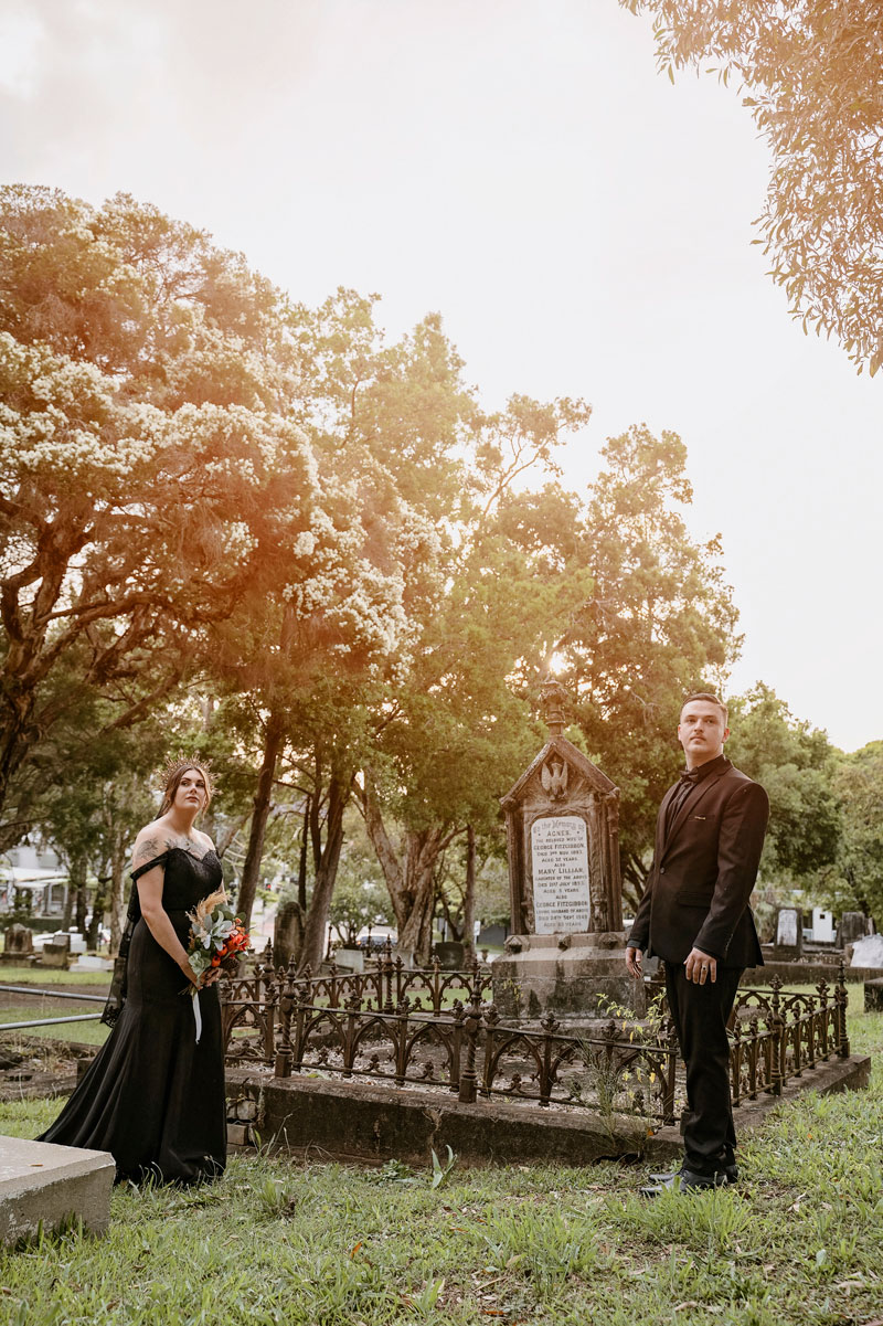 A Gothic wedding - Romana Sae Heng Photography and Elopements